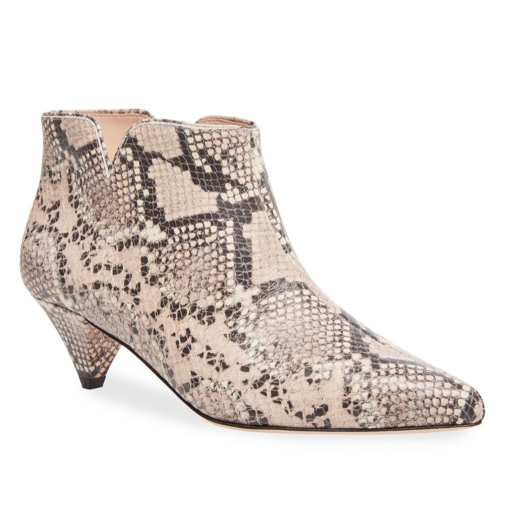 Kate Spade New York Raelyn Snake-Print Bootie 8m - Gem